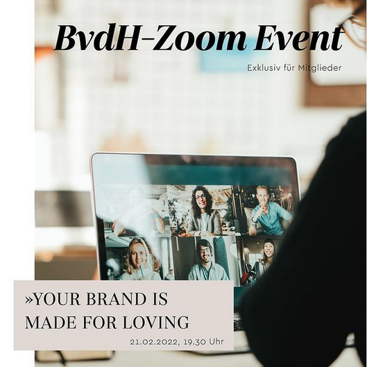 Let’s get digital - unser erstes Digitalevent exklusiv für BvdH-Mitglieder